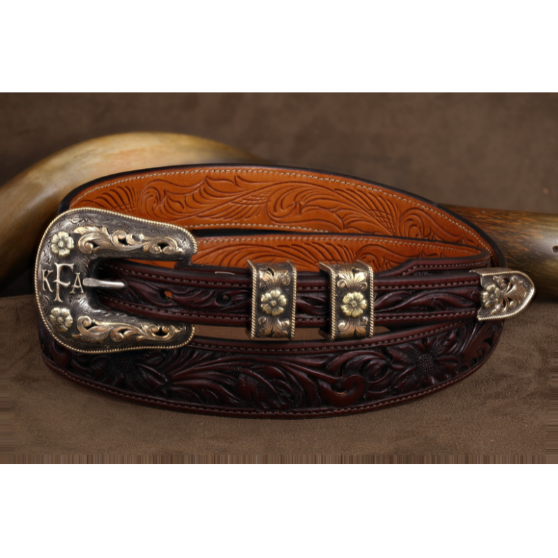 Custom Clint Orms Belt Buckle Sets - Clint Orms Engravers & Silversmiths