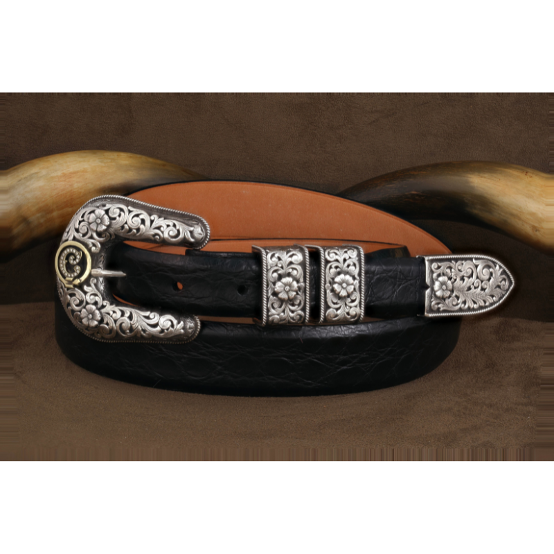 Custom Clint Orms Belt Buckle Sets - Clint Orms Engravers & Silversmiths