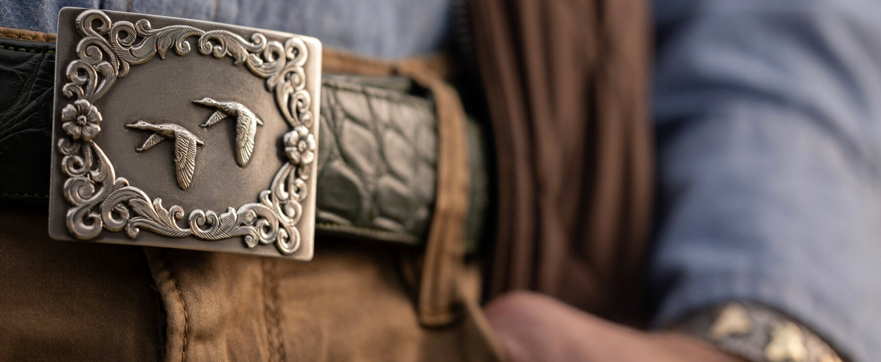 Custom Clint Orms Belt Buckle Sets - Clint Orms Engravers & Silversmiths