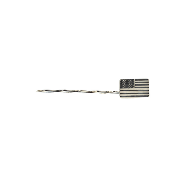 Toothpick 1806 Sterling Silver American Flag - Clint Orms Engravers ...